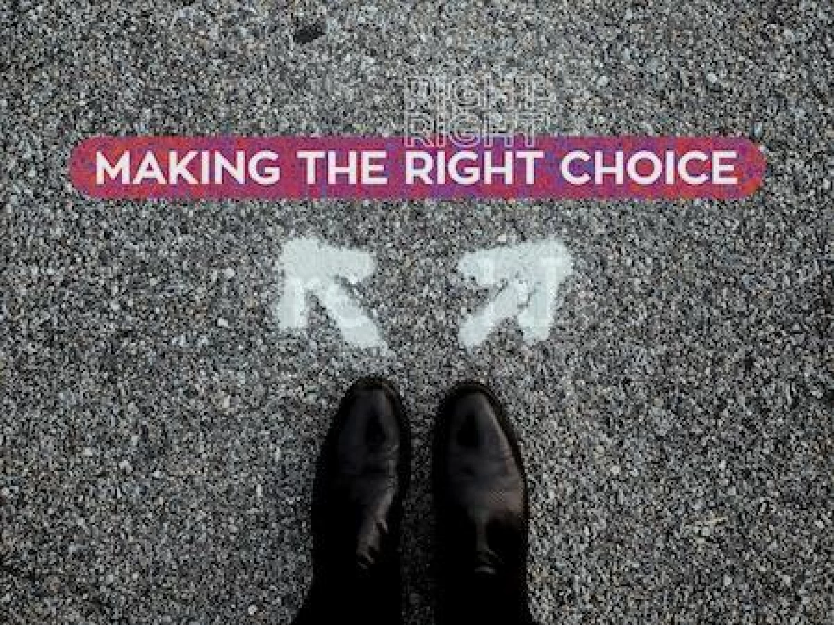 Making the Right Choice | Sermon Outlines | PreachIt